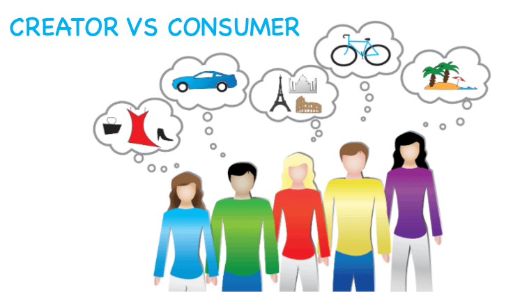 Financial Mindsets...(Consumer or Creator) - Which one is creating fortune?